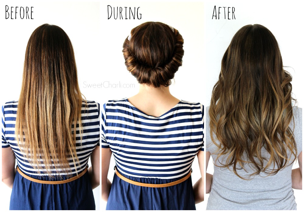 No Heat Curls Tutorial » Kami Watson