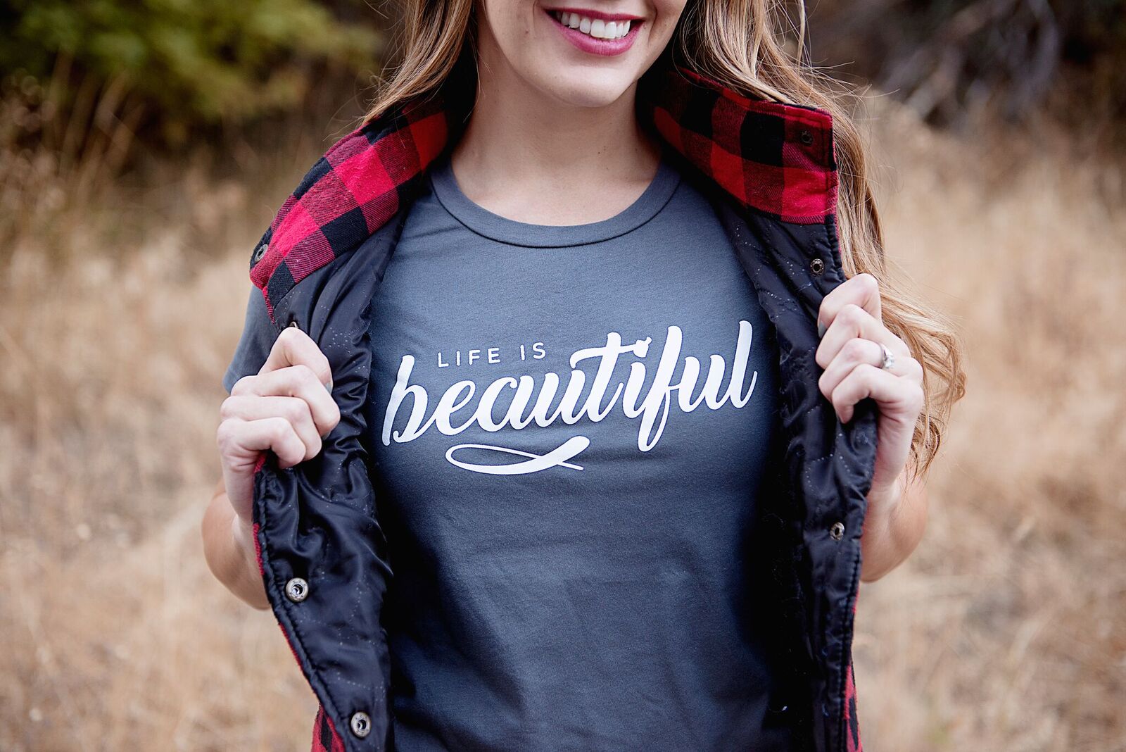 Life is Beautiful Tshirt » Kami Watson